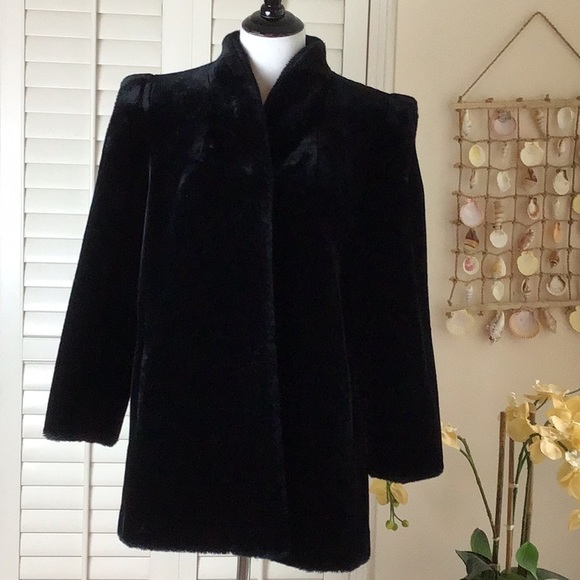 Glenoit | Jackets & Coats | Vintage Union Made Glenoit Faux Fur Jacket ...